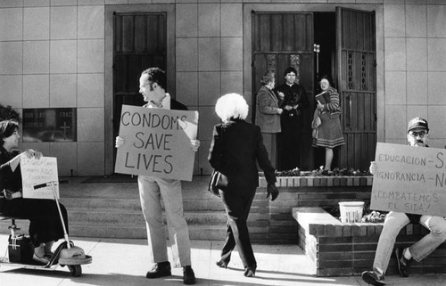 Church protest — Calisphere