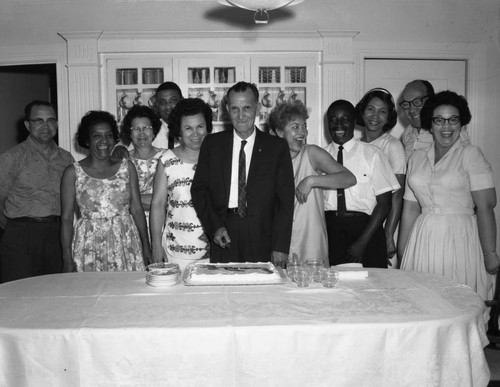 Charles Curtis Jr., Irene Yopp Curtis and Gloria Curtis at unidentified ...