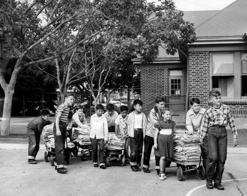 School paper drive — Calisphere