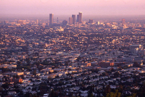 Looking east from Griffith Park — Calisphere