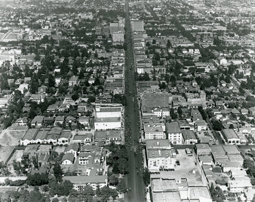 Hollywood aerial — Calisphere