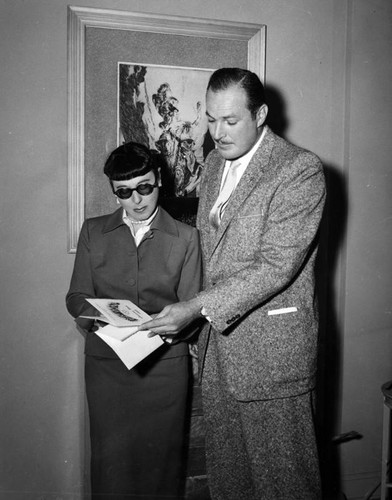 Edith Head receives invitation — Calisphere