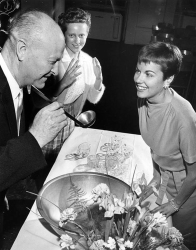 Reed dates father-daughter night — Calisphere