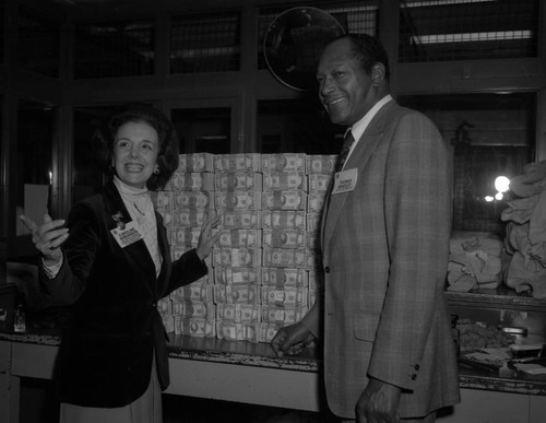Councilmember Tom Bradley and Caroline Ahmanson — Calisphere