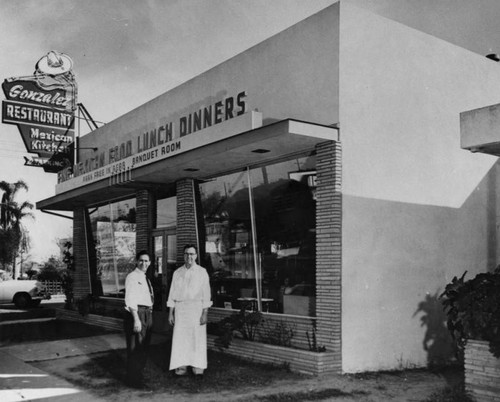 Gonzalez Restaurant — Calisphere
