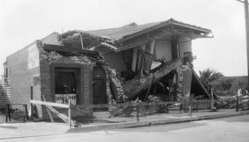 Compton, California, 1933 earthquake — Calisphere