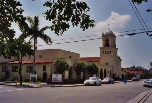 Community Presbyterian Church of Bellflower, exterior — Calisphere