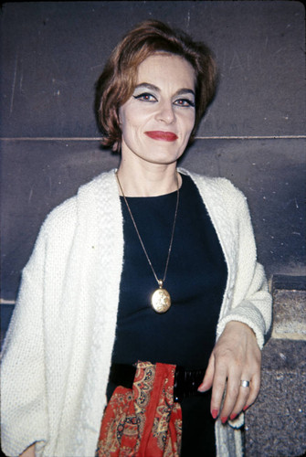 Viveca Lindfors in New York City — Calisphere