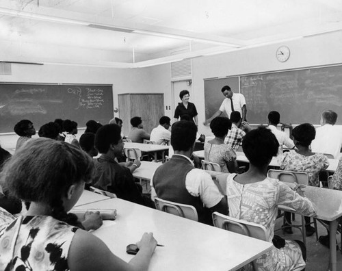 Locke High School class — Calisphere