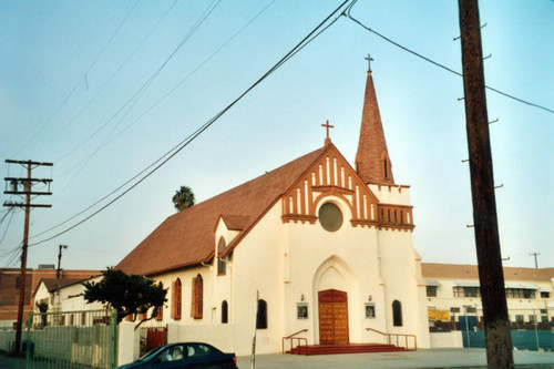 St. Raphael Catholic Church, exterior — Calisphere