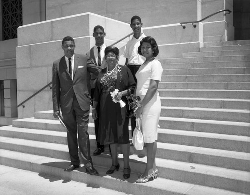 Charles Curtis Jr. family portrait — Calisphere