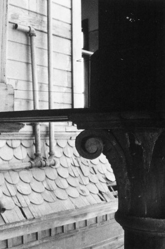 Castle's exterior, Montecito Heights — Calisphere