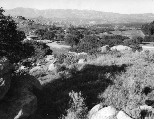 Roy Rogers' Ranch overlooks town — Calisphere