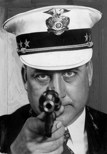 Chief Davis ranks as second best pistol shot — Calisphere