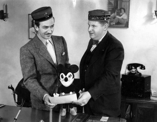 Walt Disney and Charles Emory Wright — Calisphere