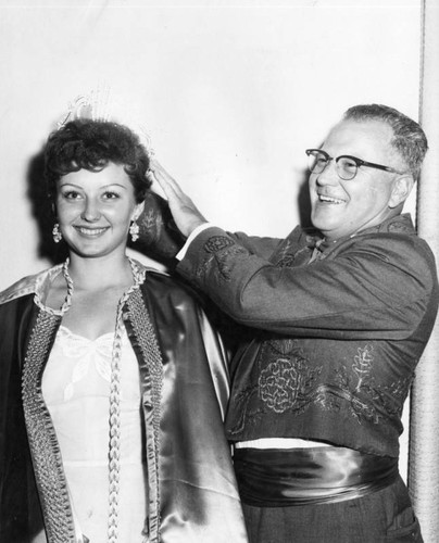 Crowned Fiesta Queen — Calisphere