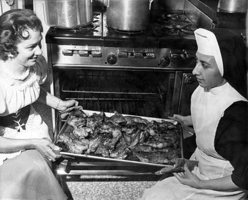 Catholic nuns cook Italian favorites — Calisphere