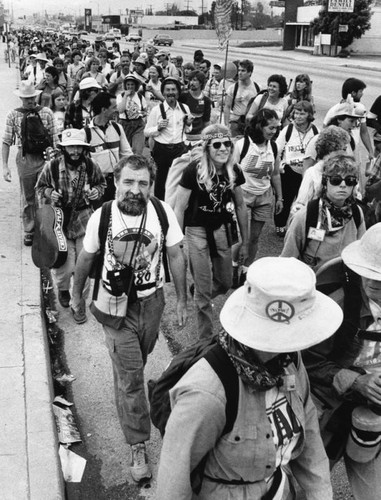 Peace march — Calisphere