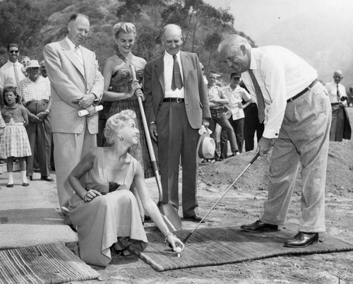 Break ground for Burbank Golf Course — Calisphere