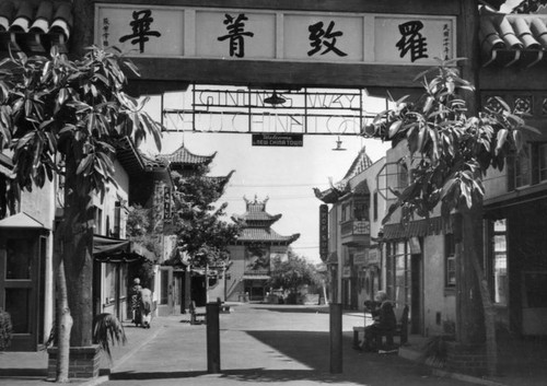 View of New Chinatown — Calisphere