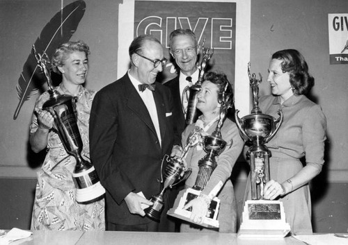 Winners of Community Chest trophies — Calisphere