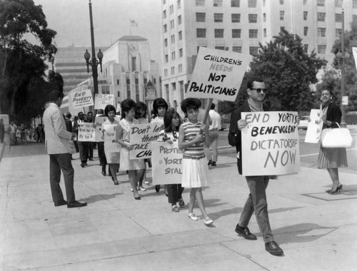 Anti-Poverty funds board protest — Calisphere