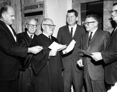 Judges get orders to appear in court — Calisphere