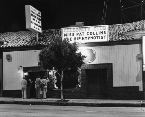 Celebrity Club, with Pat Collins — Calisphere
