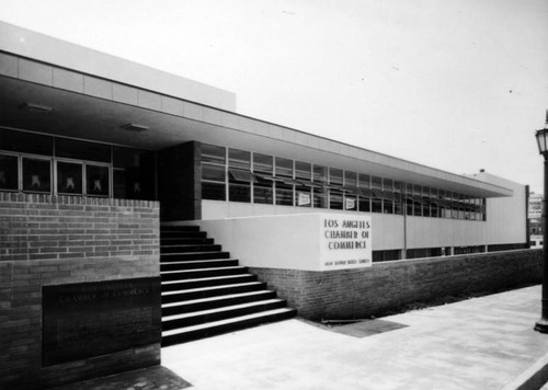 L.A. Chamber of Commerce Building, main entrance — Calisphere