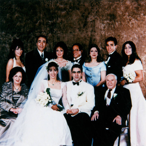 Members of a wedding — Calisphere