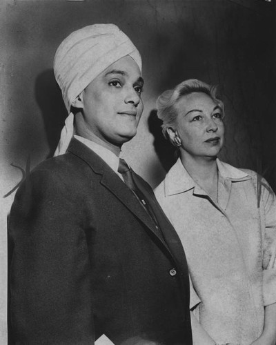 Korla Pandit irate over bad checks — Calisphere