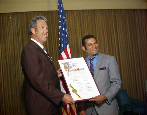 Stephen H. Anderson receives Resolution — Calisphere