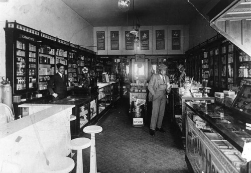 E.G. Johnson's Drug Store — Calisphere