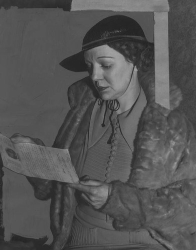 Mrs. Hazel Belford Glab — Calisphere