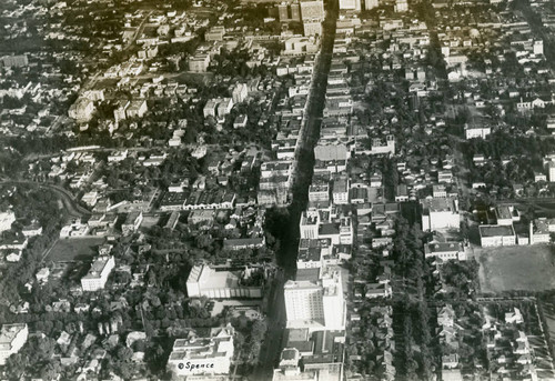 Hollywood aerial — Calisphere