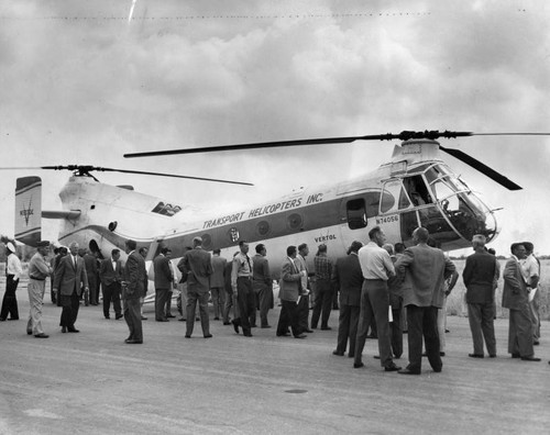 Copter transport makes Valley debut — Calisphere