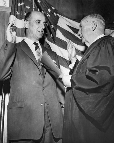 New assemblyman takes oath — Calisphere