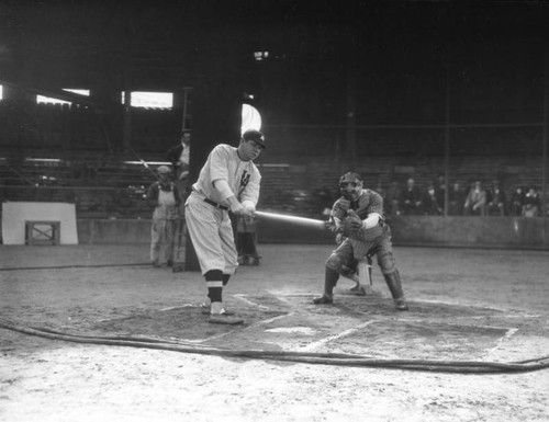 Babe Ruth, view 2 — Calisphere
