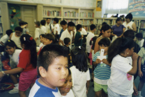Children's group, Cypress Park Branch Library — Calisphere