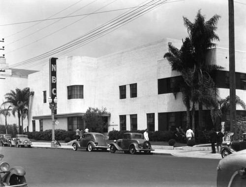 NBC Radio station, exterior — Calisphere