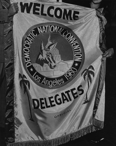 Official welcome banner — Calisphere