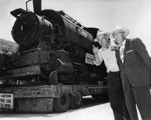 Steam engine retires to Travel Town — Calisphere