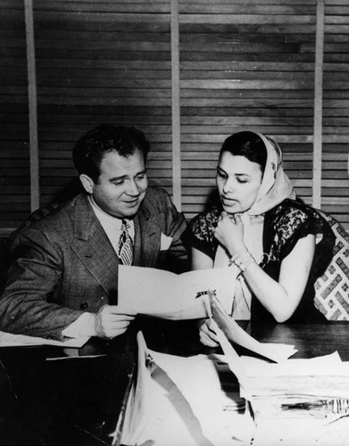 Al Jarvis and Lena Horne — Calisphere