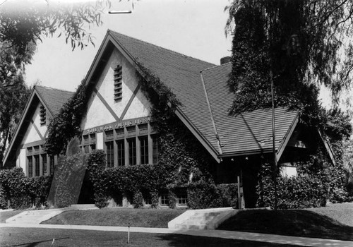 Original Hollywood Branch library — Calisphere
