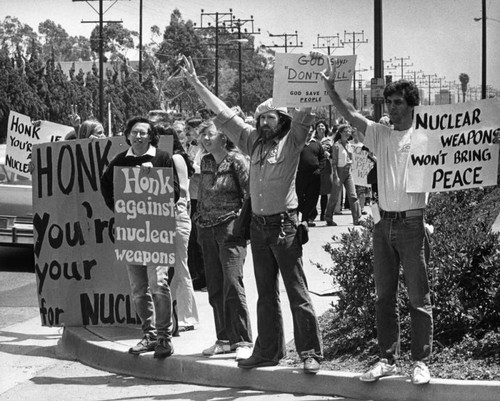 Anti-nuclear demonstration — Calisphere