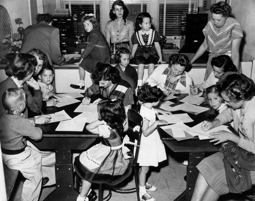 Kindergarten registration — Calisphere