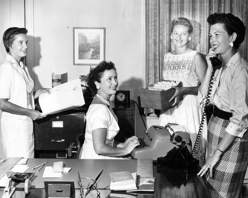 Working girls — Calisphere