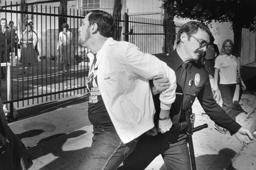 Jewish Defense League's Irv Rubin arrested — Calisphere