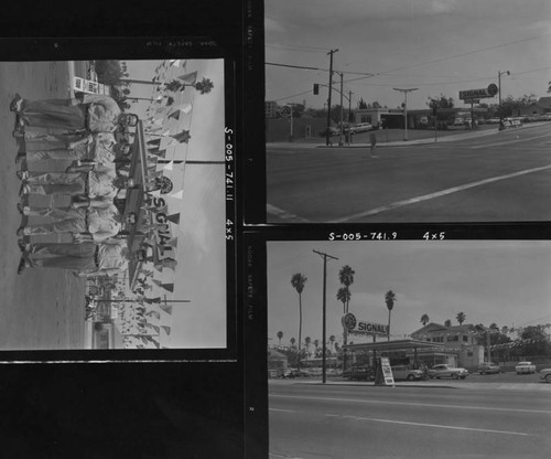 Signal Oil Service Station, views 9-11 — Calisphere