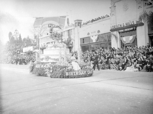 Altadena float at the 1939 Rose Parade — Calisphere